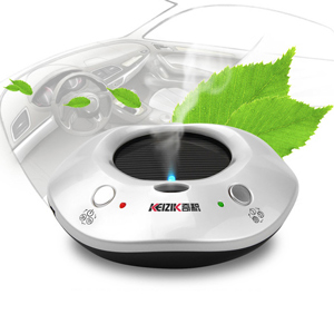 Solar Power Car Ionizer Air Purifier w/ Aroma Humidifier